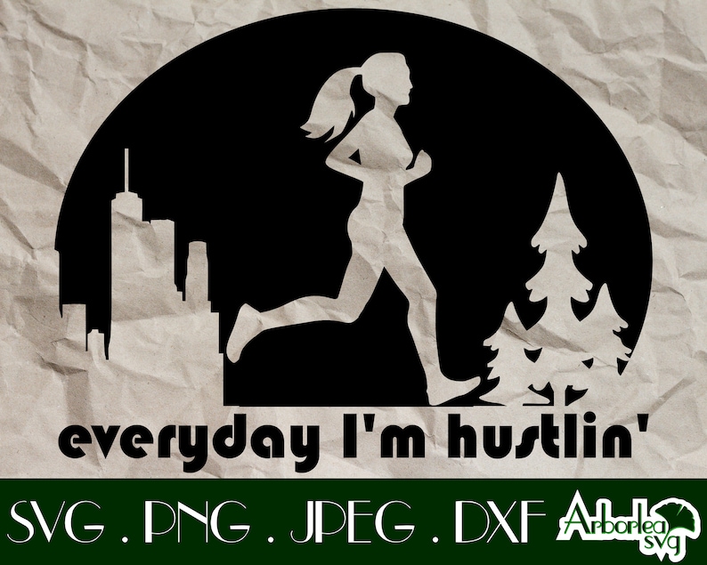 Runner SVG Runner Cut File Cricut Female Runner Clipart Transparent ...