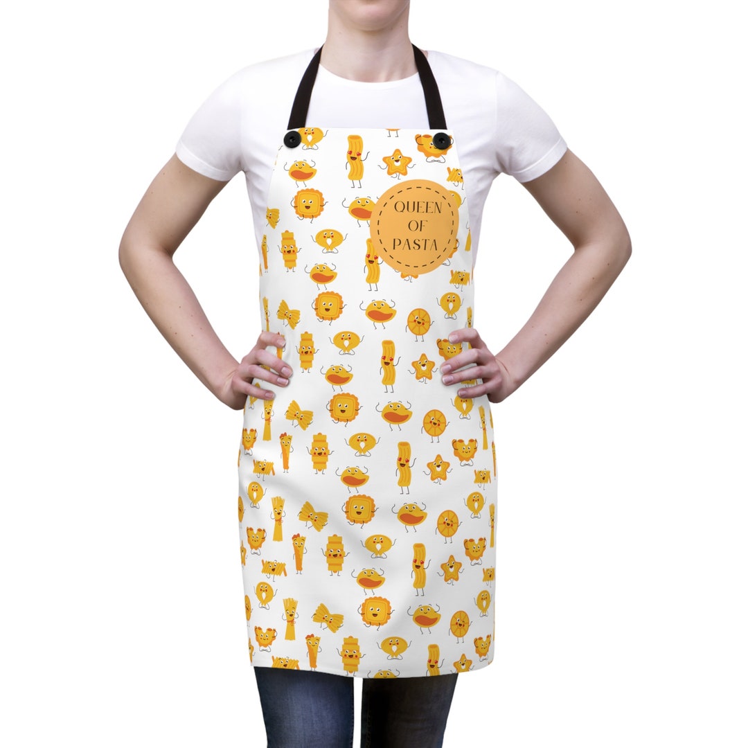 Queen of Pasta Cooking Apron Pasta Making Apron Kitchen - Etsy
