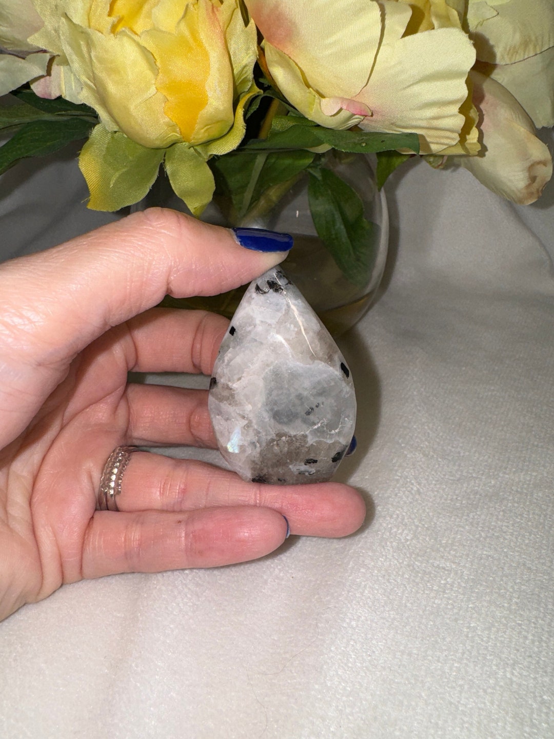 Rainbow Moonstone Mini Flame - Etsy