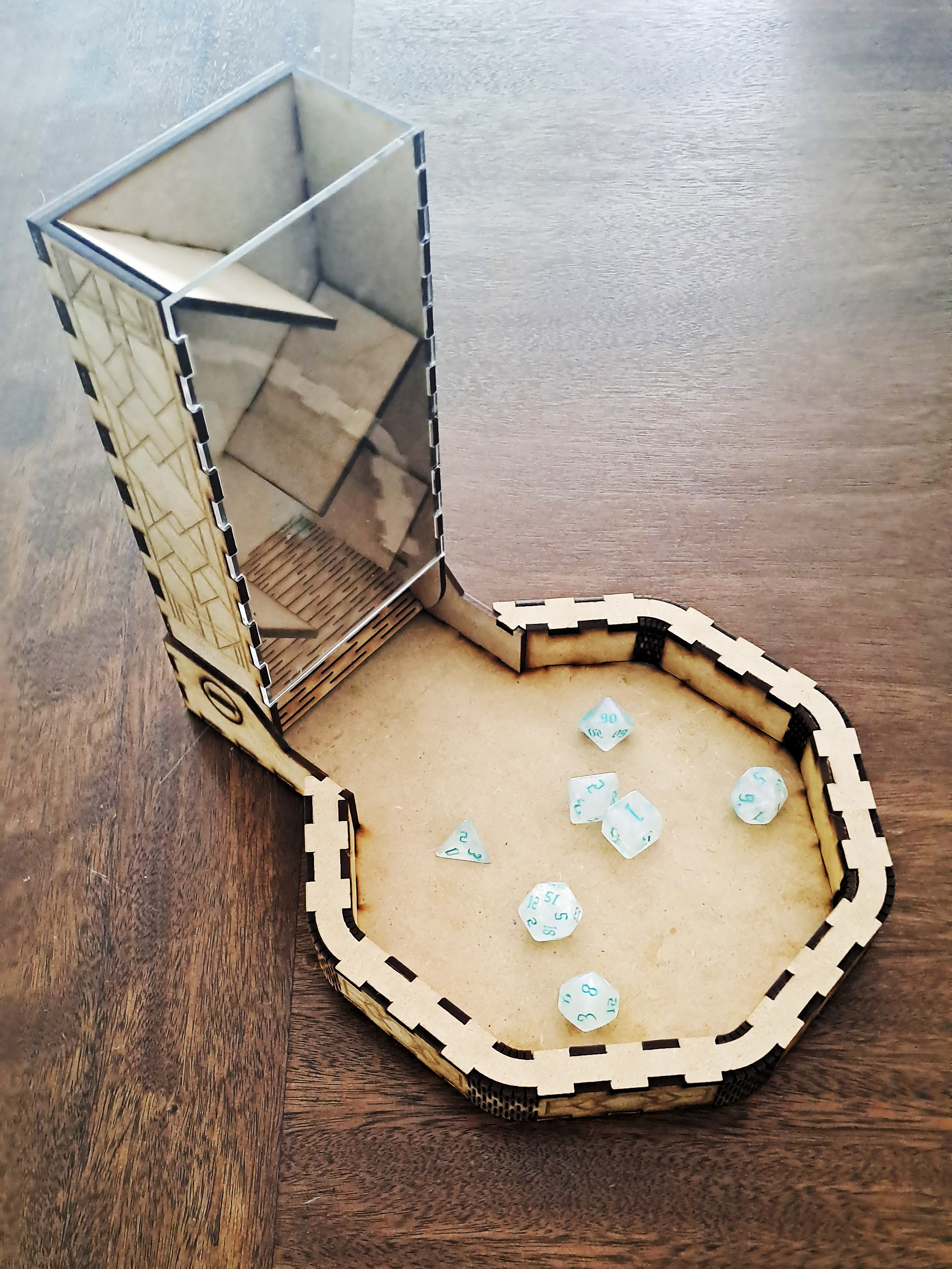 Plans for Dice Tower Folding Octagonal Base, Dxf/ai/pdf - Etsy