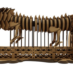 Plans for Laser Cut Dragon Automaton AI, PDF, DXF With Assembly Manual ...