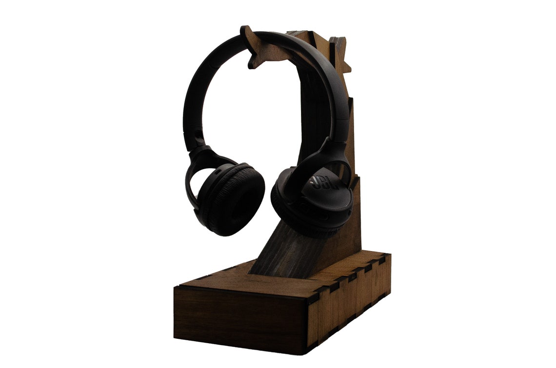 Laser Cutting Files for Branch Headphone Stand - DXF, Ai, PDF With ...