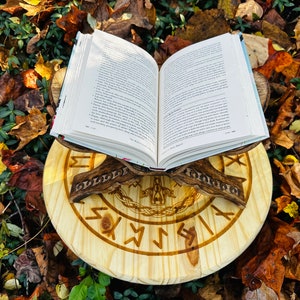 Wooden Tree of Life Book Stand - Etsy
