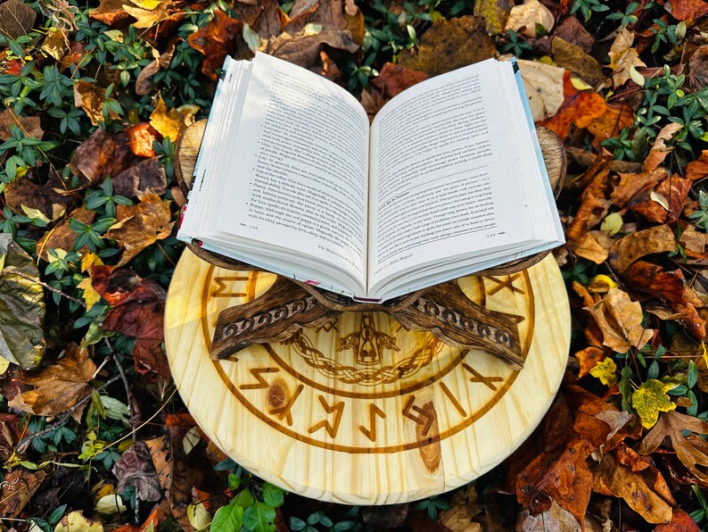 Wooden Tree of Life Book Stand - Etsy