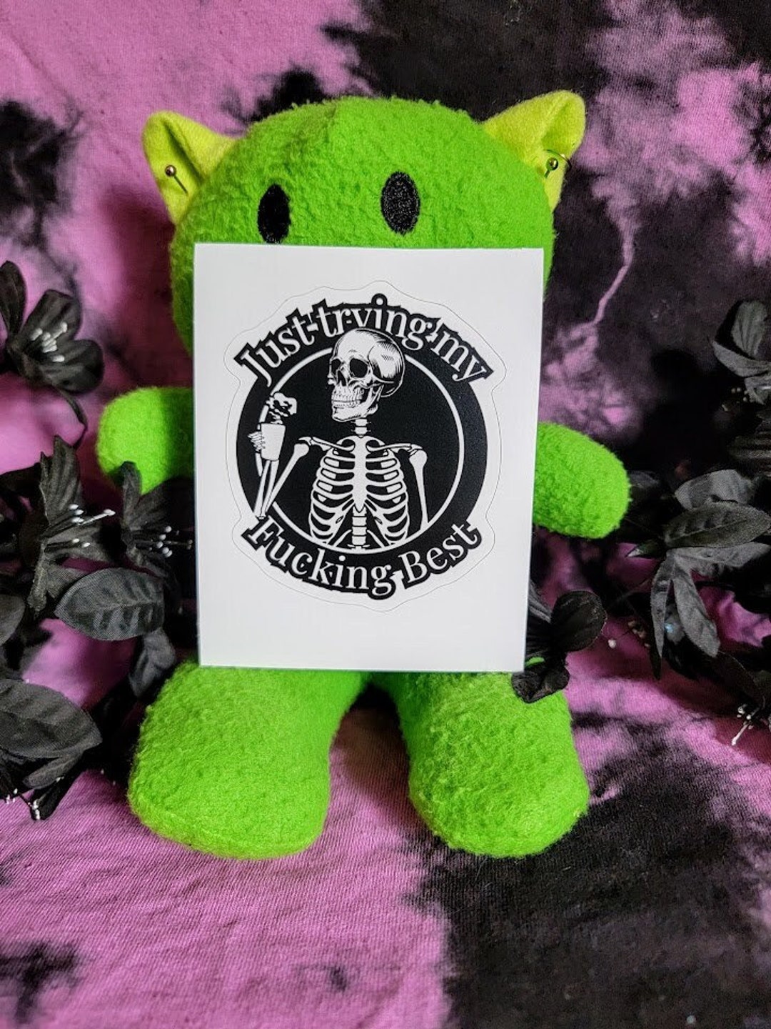 Skeleton Sticker - Etsy