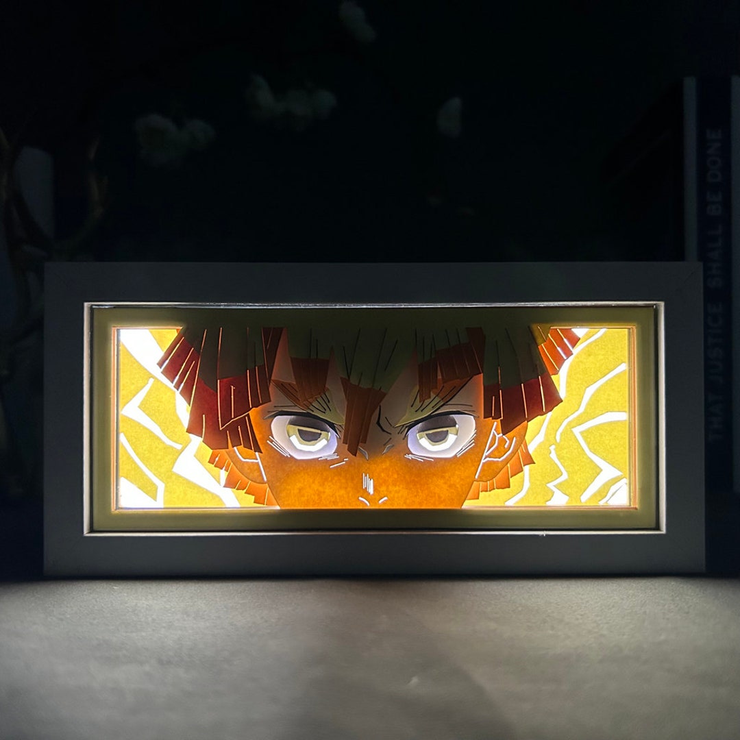 Anime Lightbox Kimetsu No Yaiba for Home Decoration Manga - Etsy