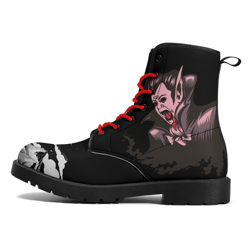 Vampire Boots Stylish Men's Dracula Inspired Leather Footwear Unique ...