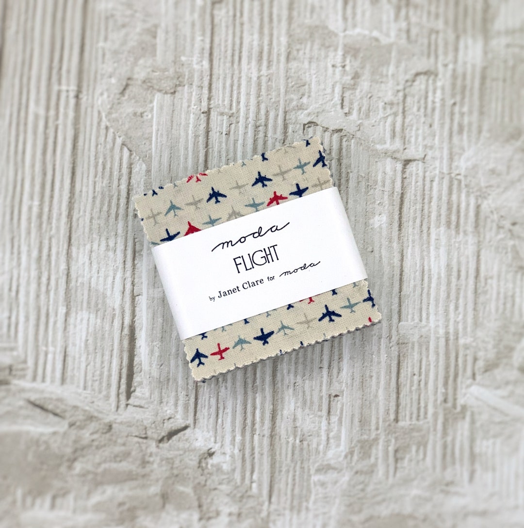 Flight Janet Clare Mini Charm Pack Moda Out of Print - Etsy