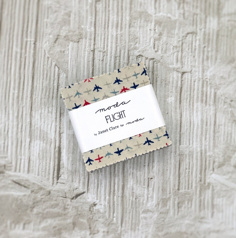 Flight Janet Clare Mini Charm Pack Moda Out of Print - Etsy