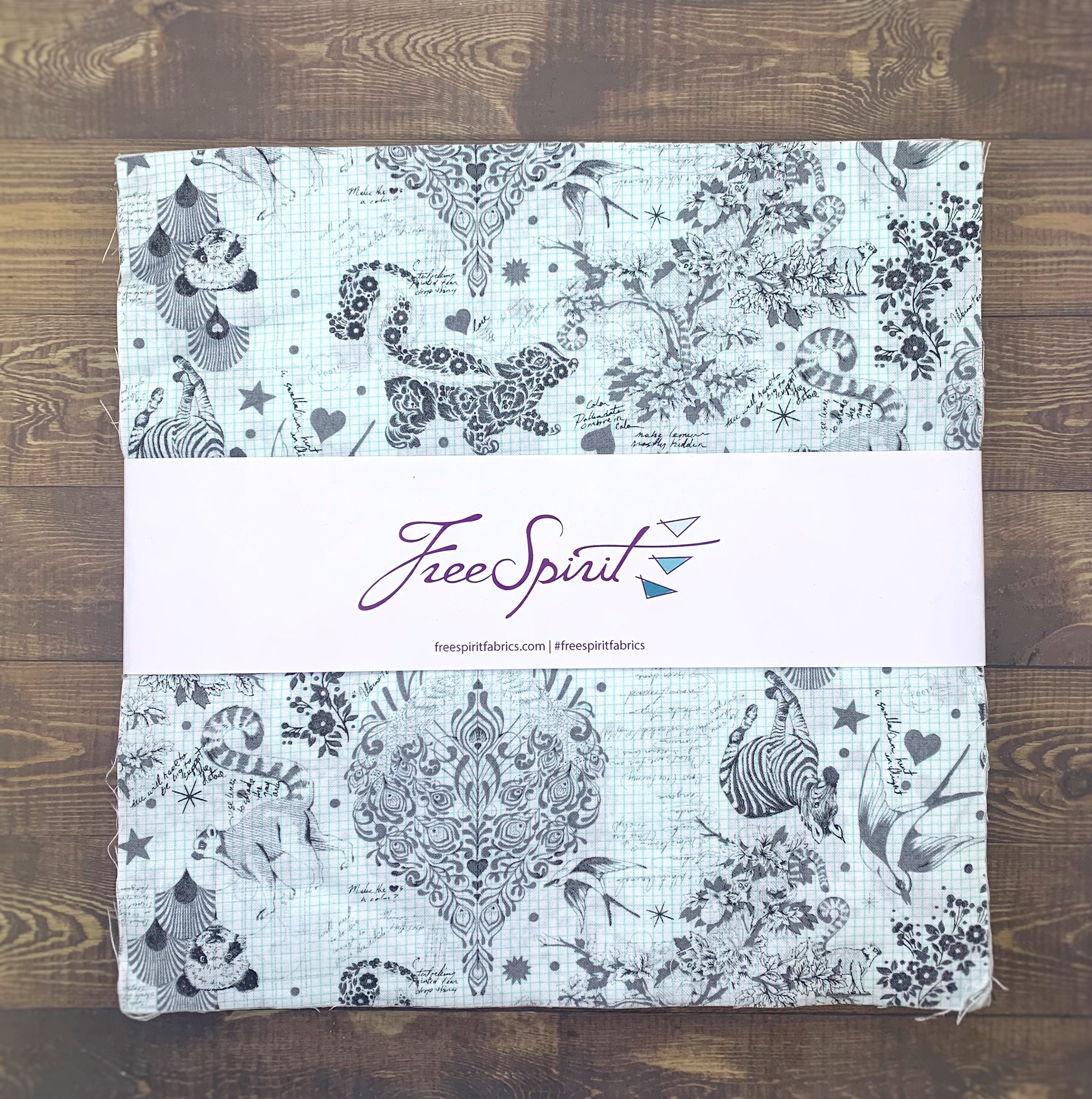 Linework Tula Pink Layer Cake Free Spirit Out of Print Precut Cotton ...