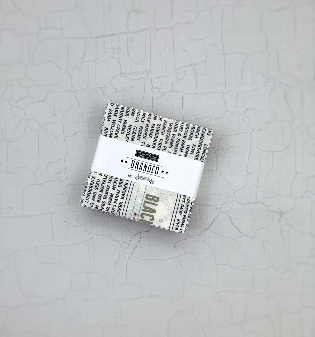Branded - Sweetwater - Mini Charm Pack - Moda - Out of Print - Precut ...