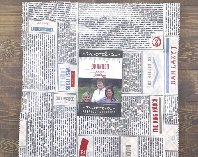 Branded - Sweetwater - Layer Cake - Moda - Out of Print - Precut Cotton ...