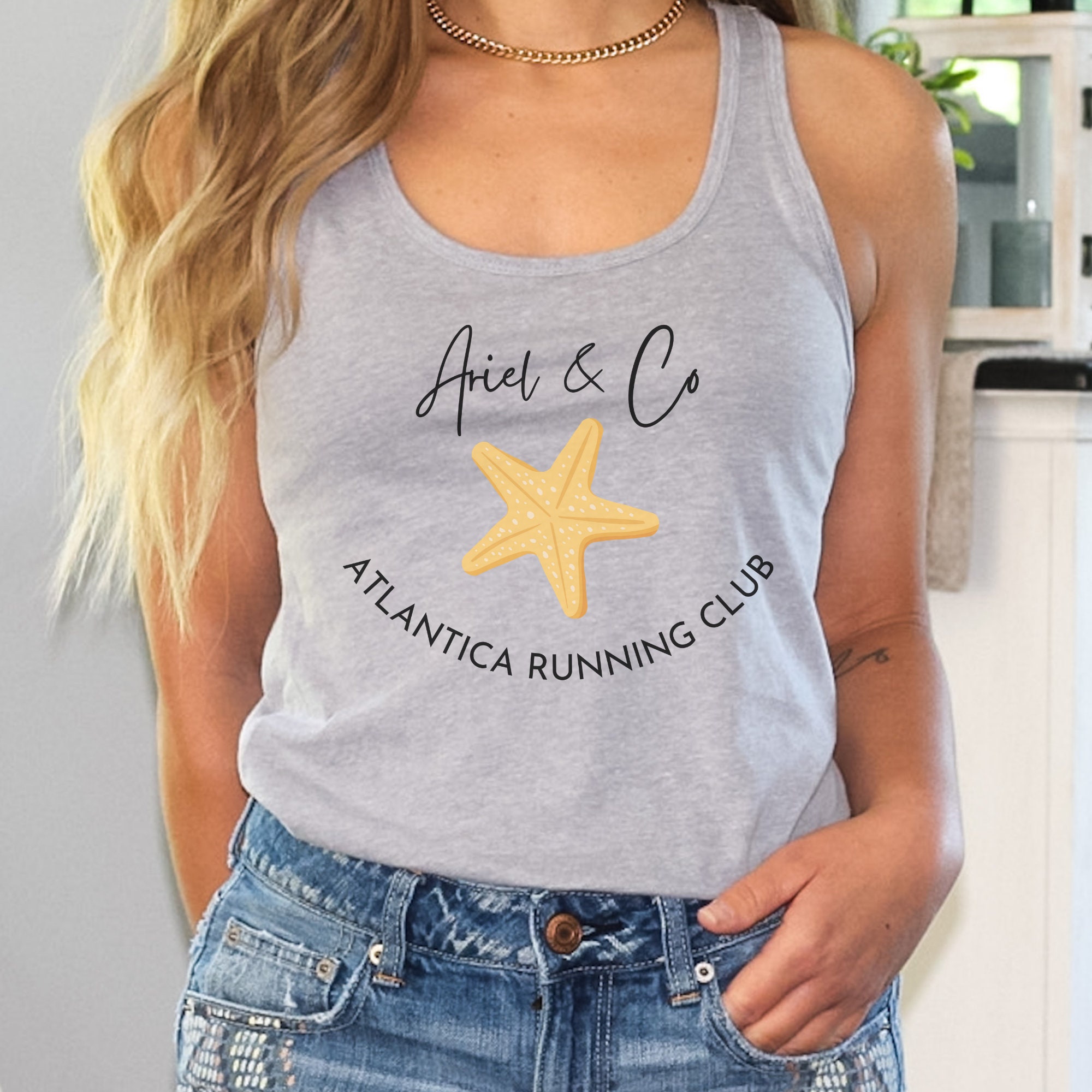 Rundisney Group Disney Princess Tank Ariel Little Mermaid Atlantica ...