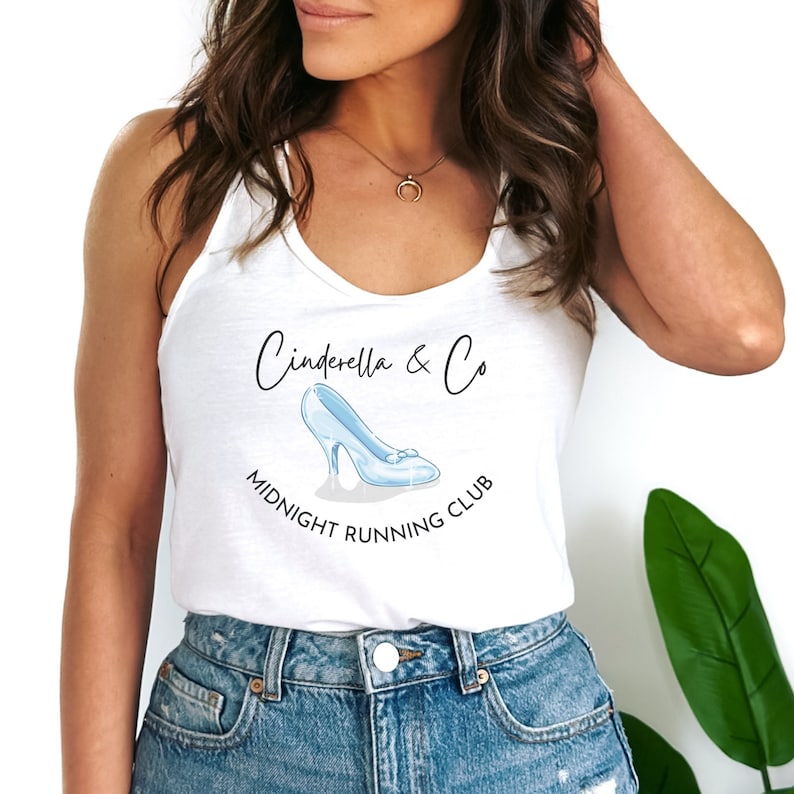 Rundisney Group Disney Princess Tank Cinderella Running - Etsy