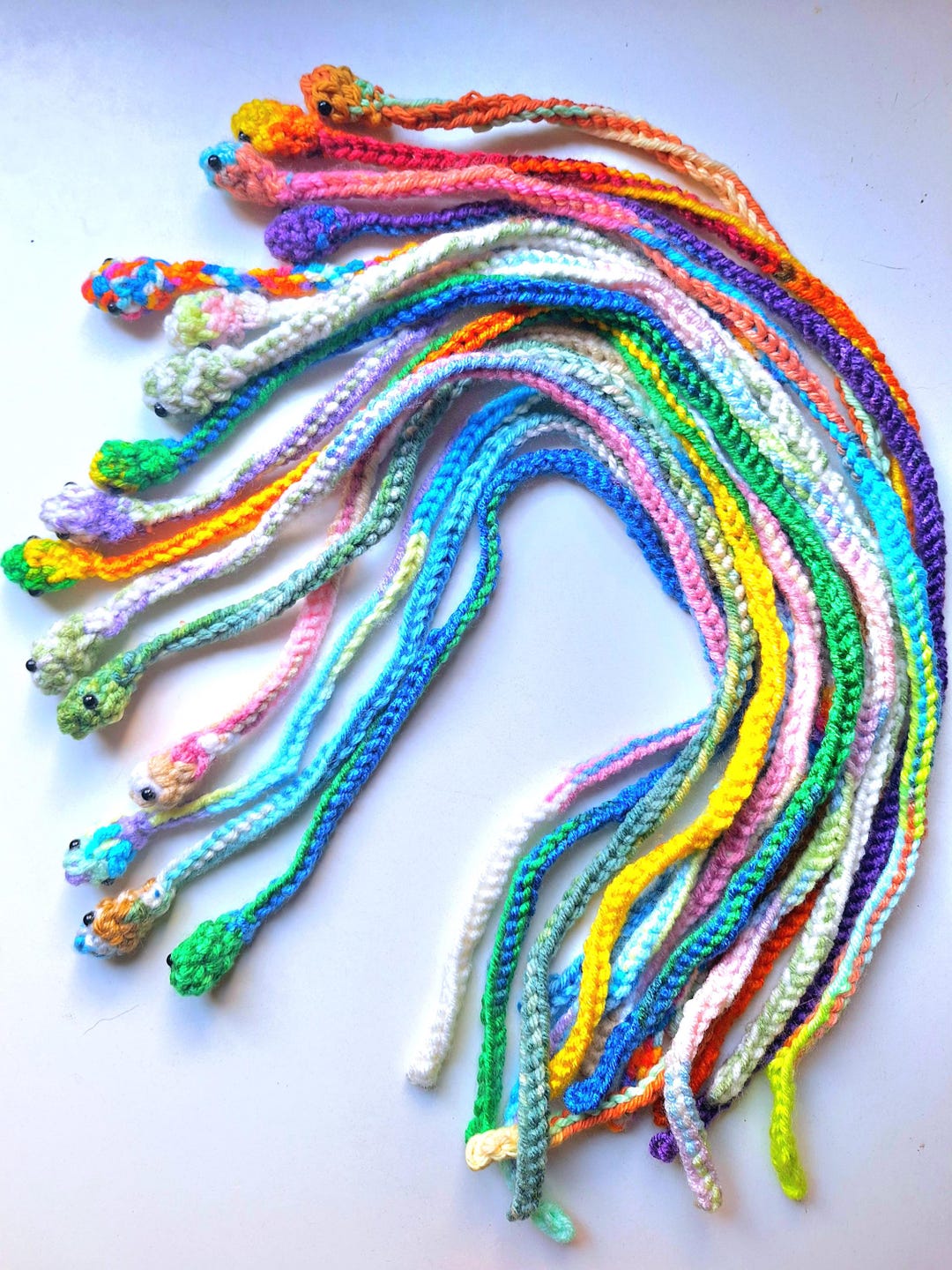 Yarn Snake Fidget Toy Autism Stim Toy Party Favor Gift Idea Sensory ...