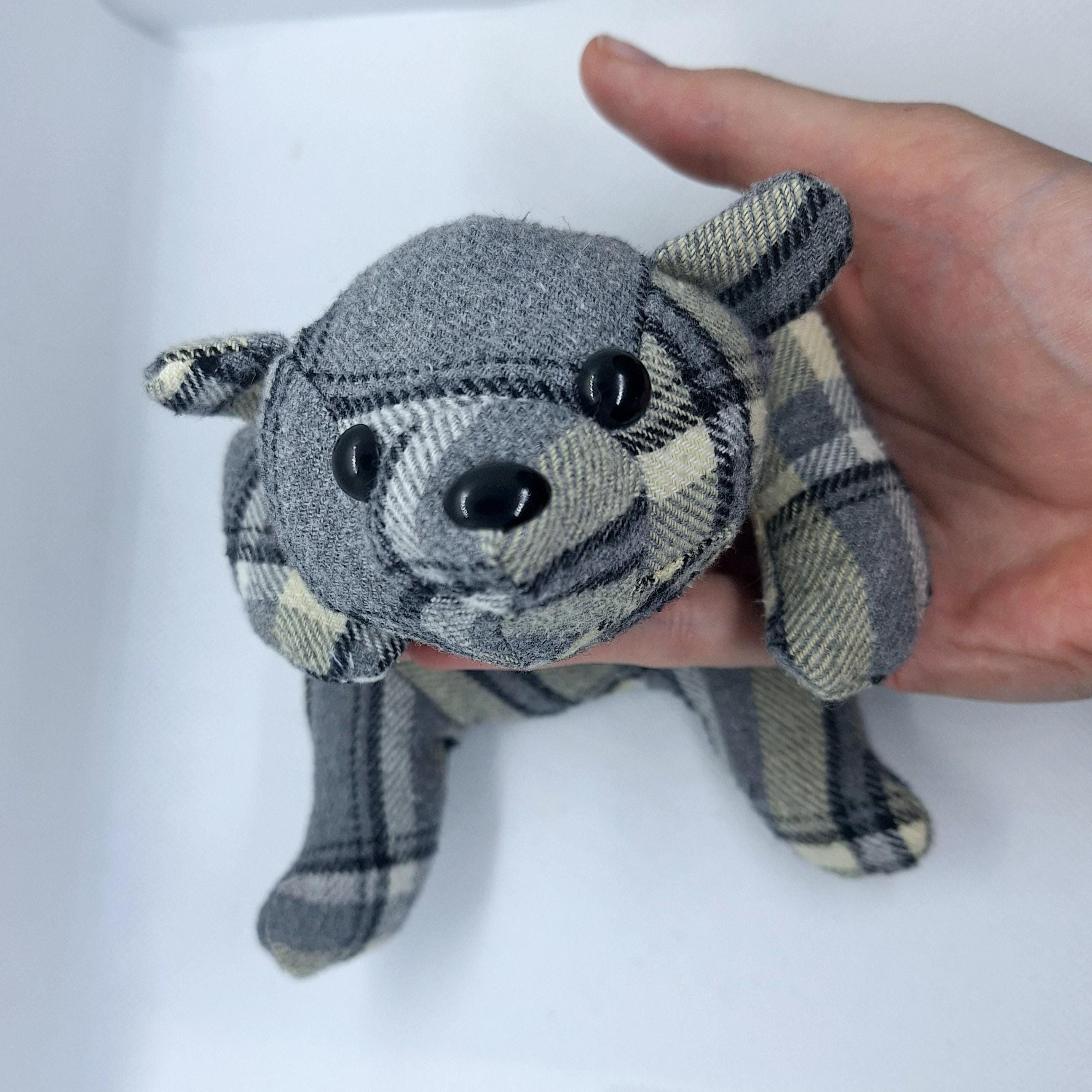 Small Floppy Memory Bear Sewing Pattern: DIY Stuffed Animal Template ...