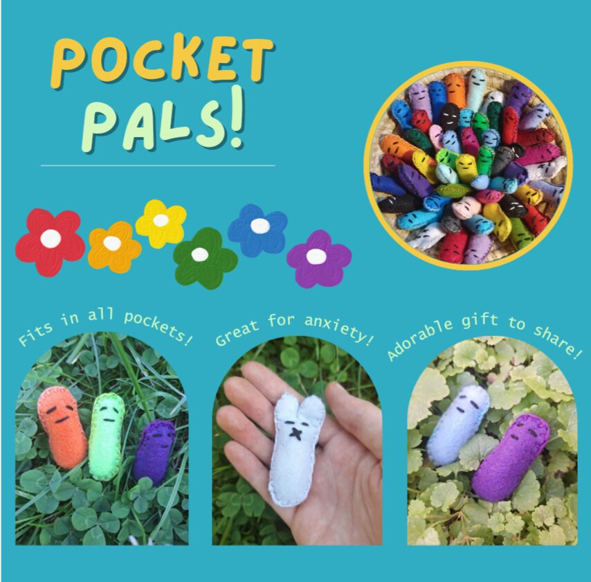 Pocket Pal Bulk Stress Toy Small Gifts Cute Baby Shower Favor Bulk ...