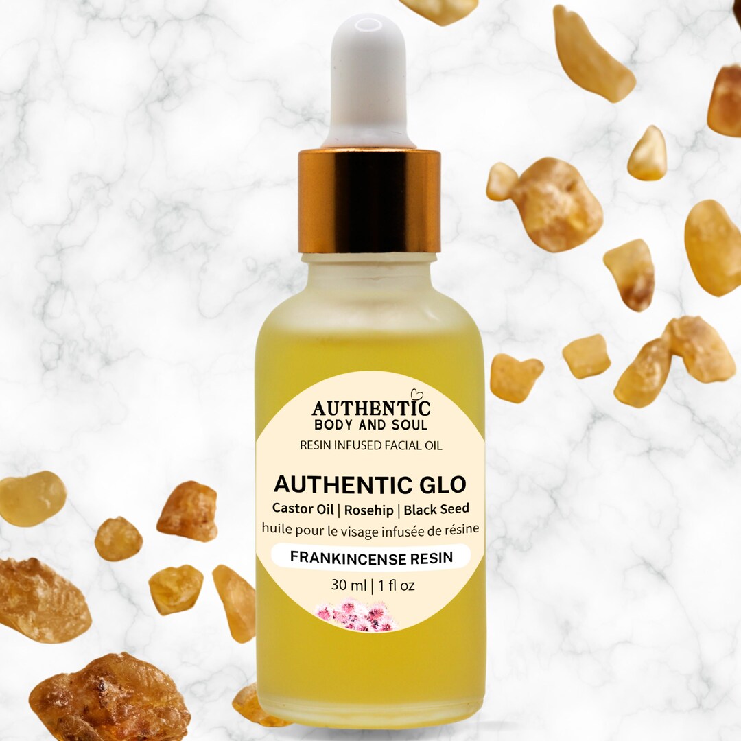 Castor Oil and Frankincense Resin Infused Oil Blend Natural Face and ...