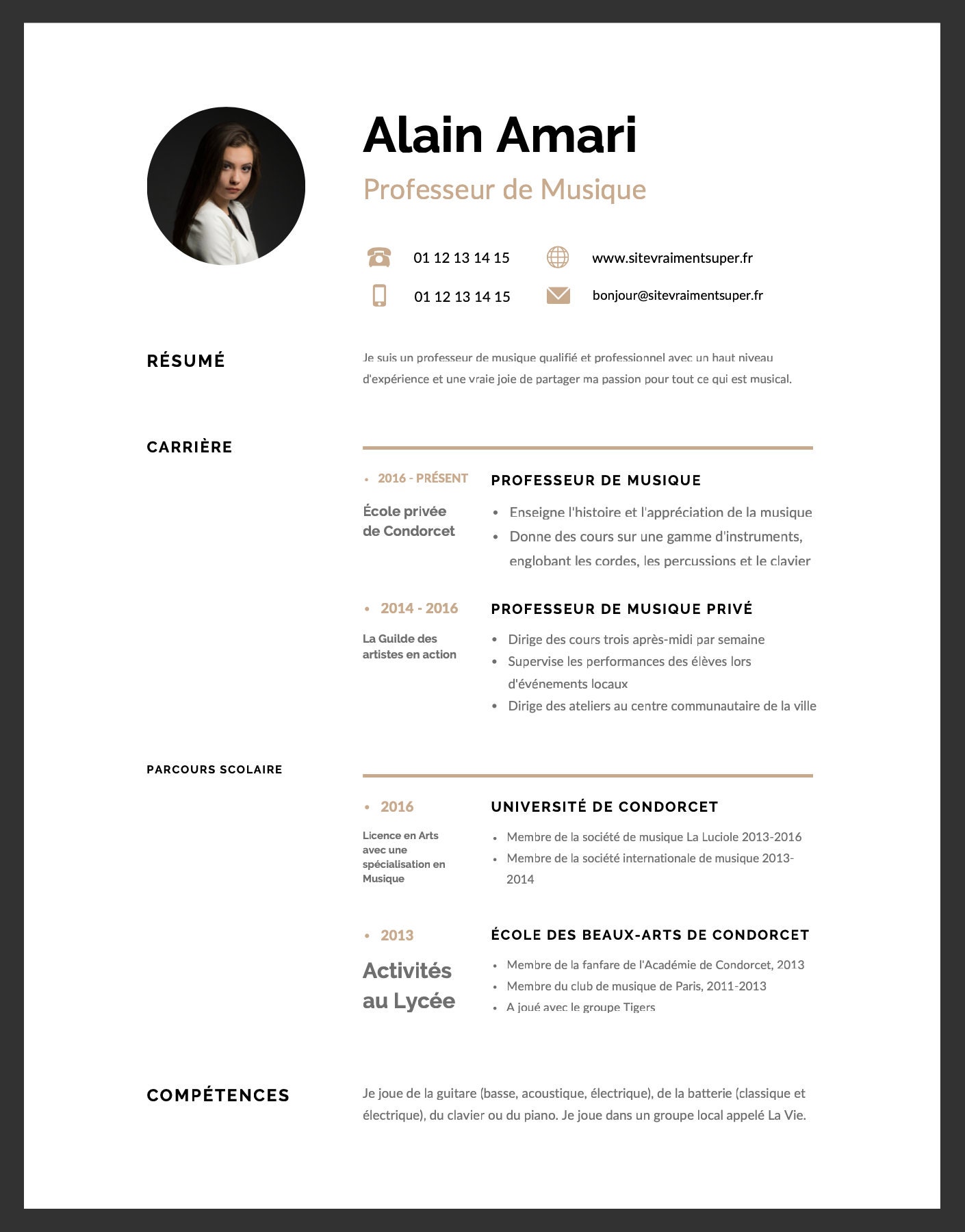 Application Template, Resume Template, Modern Resume, Resume ,best ...