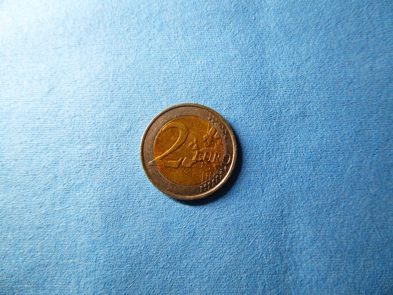 10 Year of EMU Belgium 2 Euro - Etsy