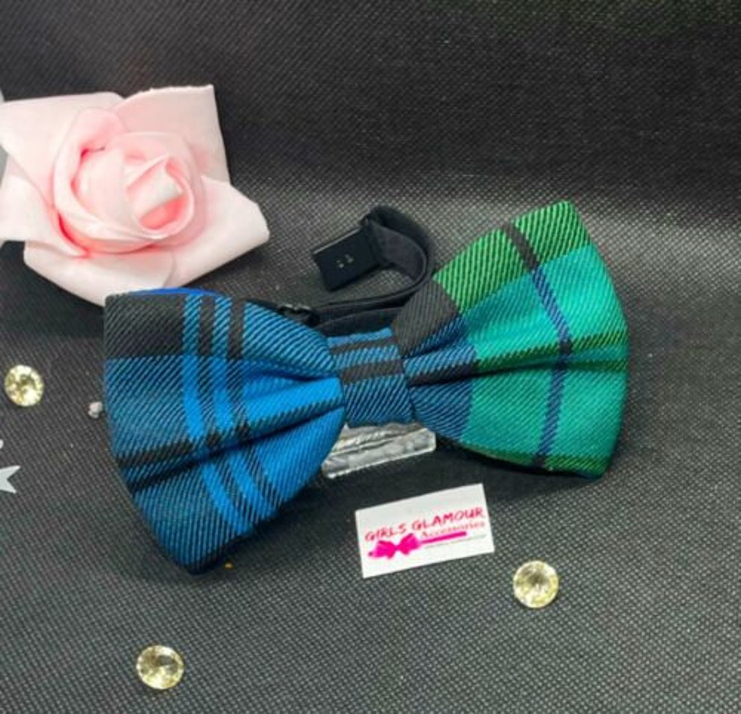 Scottish Celtic Campbell Ancient Stewart Tartan Plaid Bow Tie Sash ...