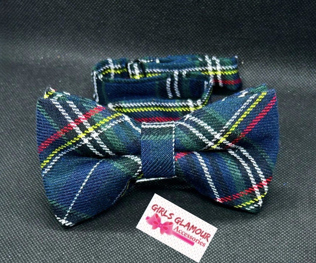 Handmade Scottish Tartan Plaid Bow Tie - Etsy