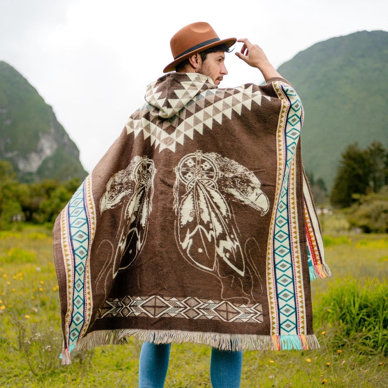 Native Poncho Art - Etsy