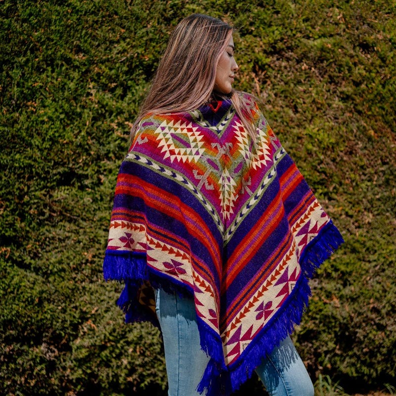Wool Poncho - Etsy