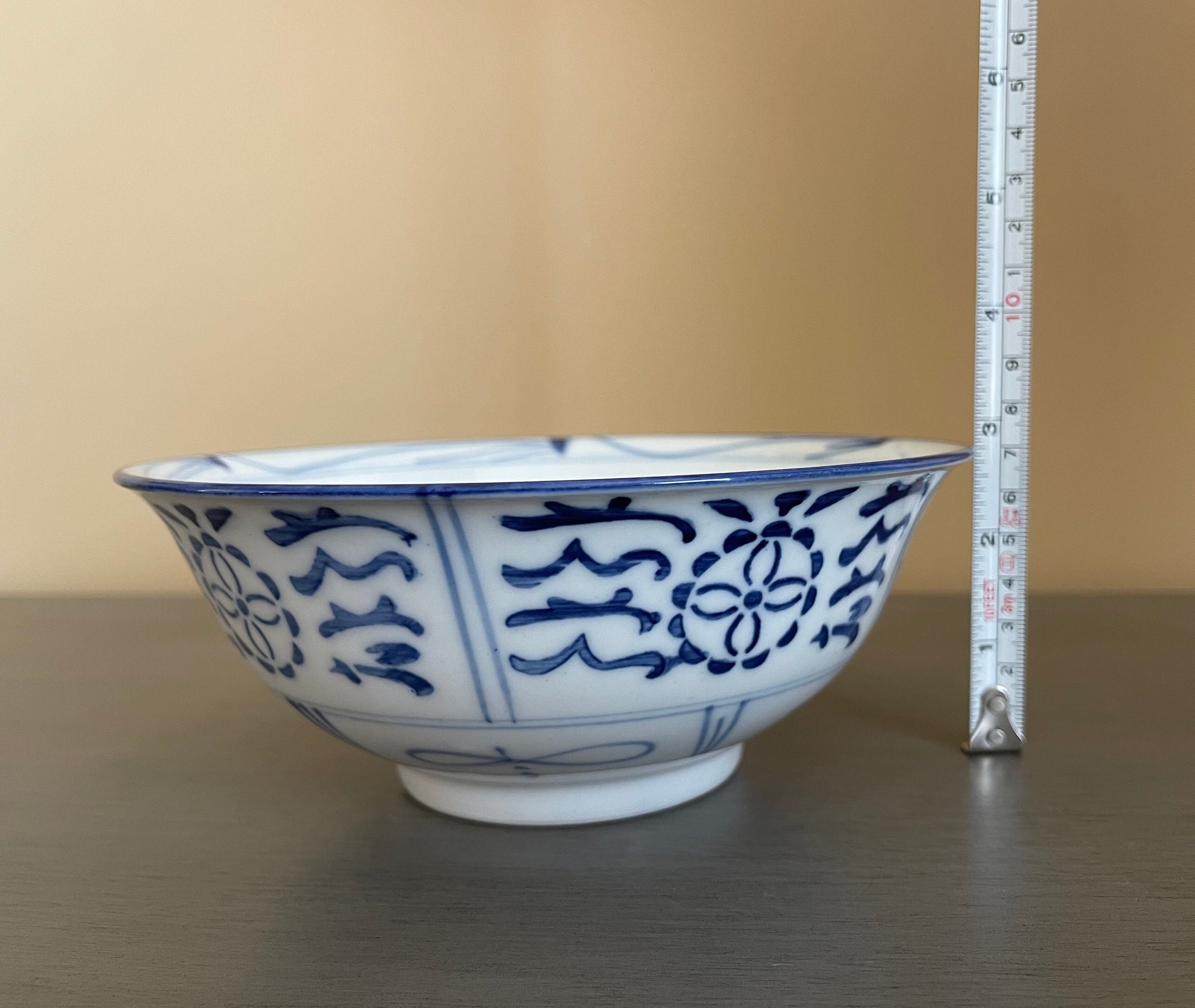 Blue and White Chinese Rice Bowl | Made in China Porcelain Blue and ...