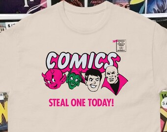 Comics Read One Today Spinner Rack Topper Double-sided Male Female ...