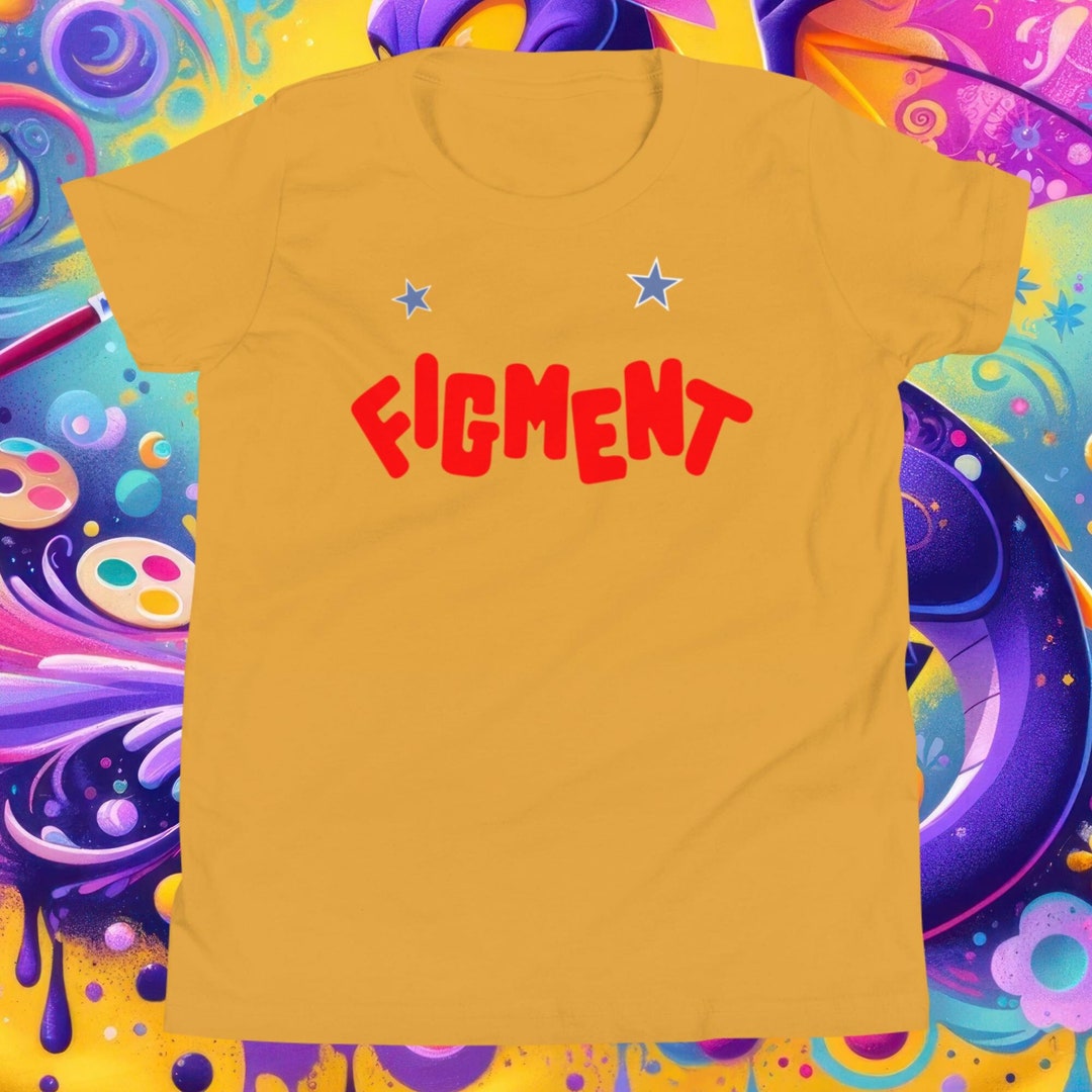 YOUTH Figment Purple EPCOT Imagination Dragon Sweater Cosplay Short ...