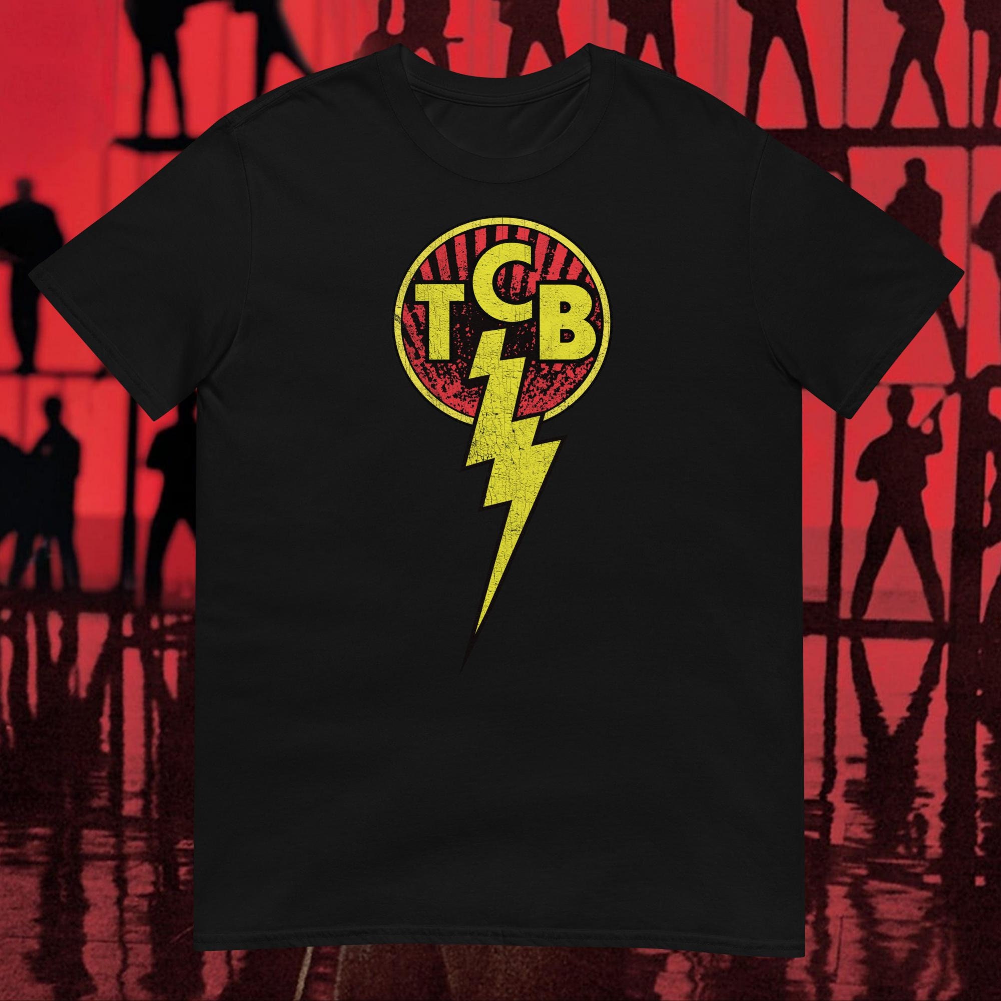 TCB Circle Logo Distressed Short-sleeve Unisex T-shirt Taking Care of ...