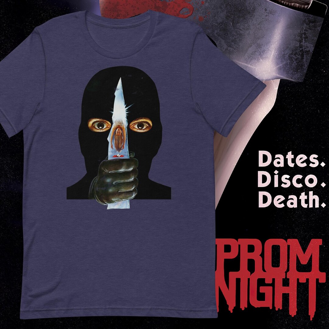 Prom Night 1980 Slasher Movie Killer Silhouette T-shirt 80s Horror Film ...
