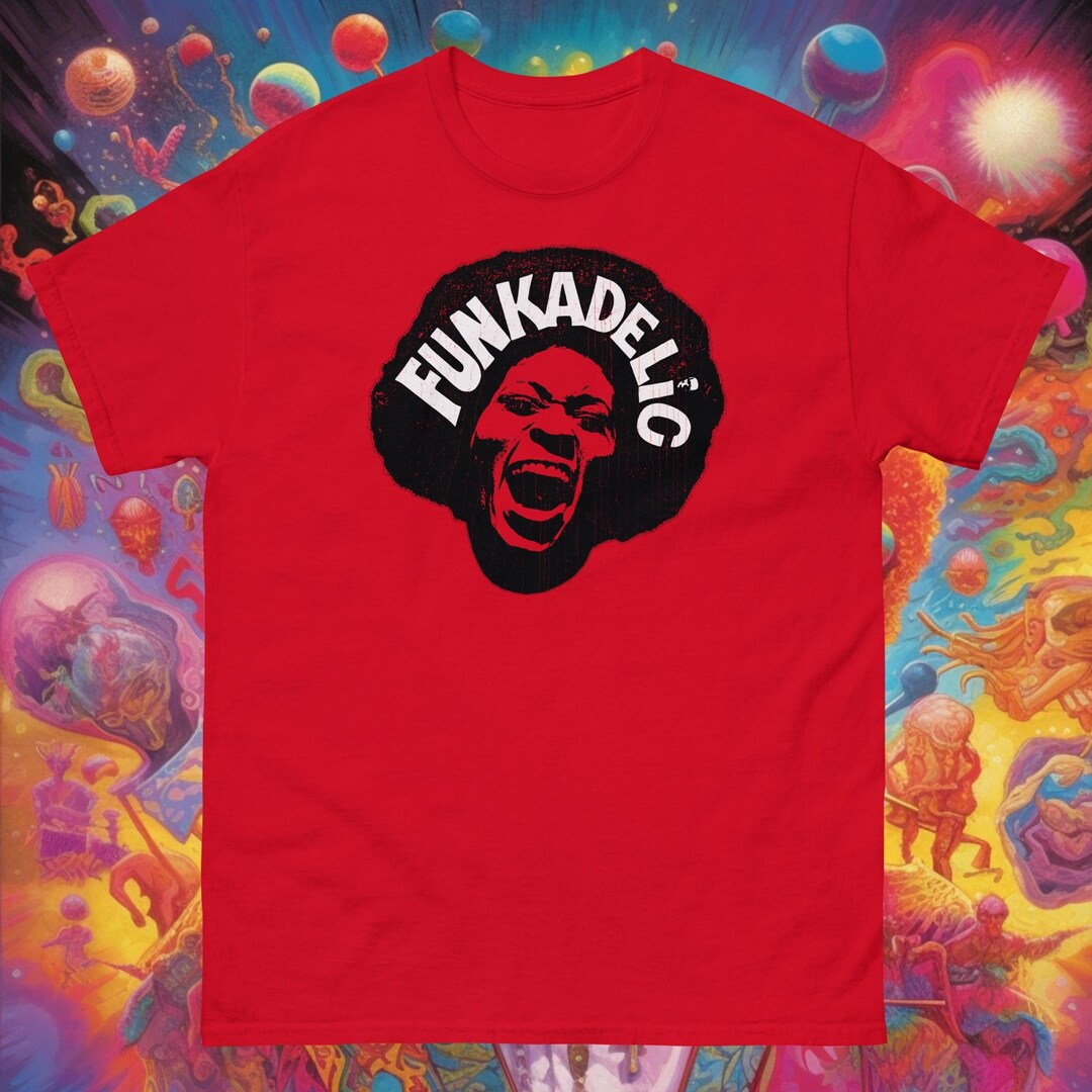 Funkadelic Maggot Brain Negative Space Classic Tee - Etsy UK