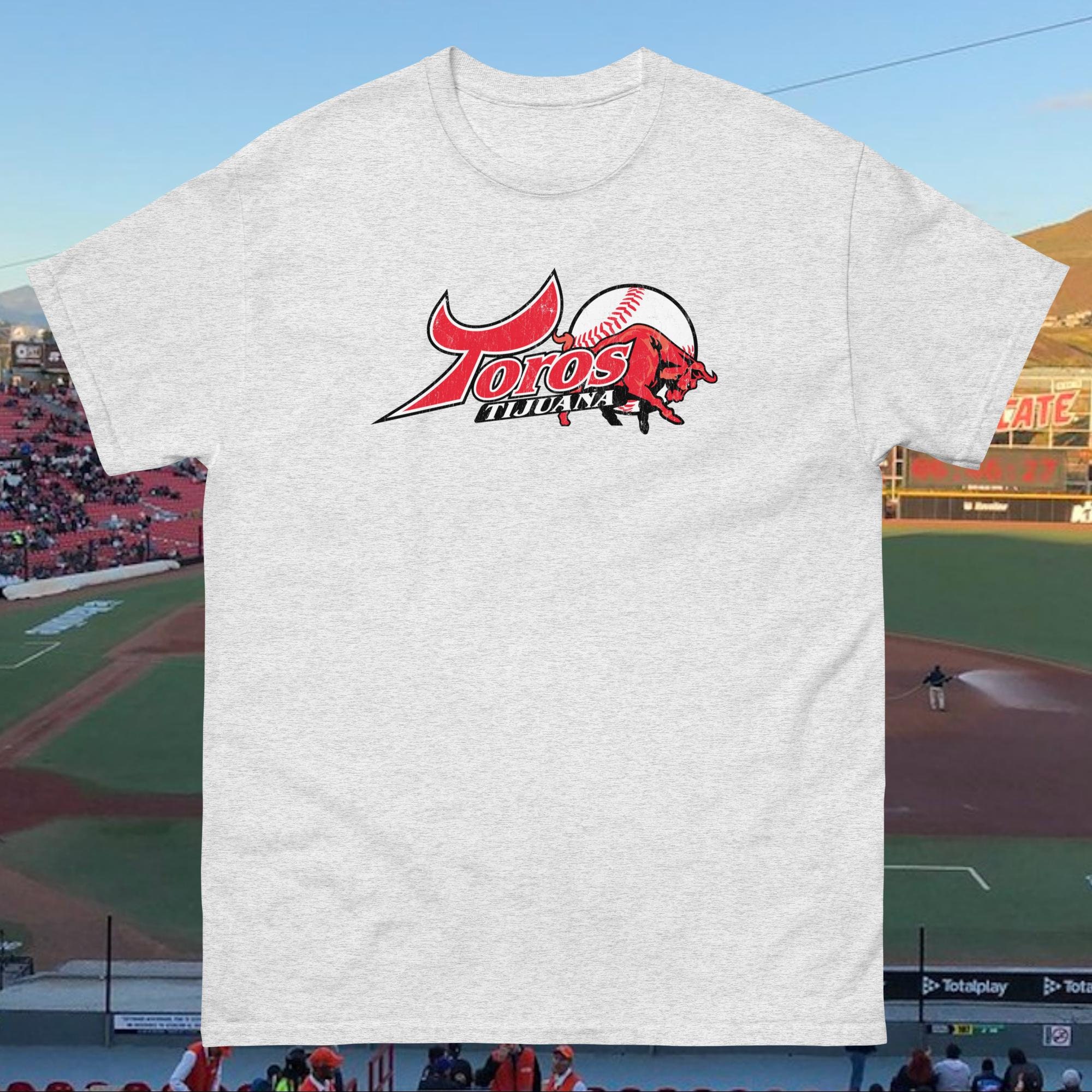 Toros De Tijuana Baseball Logo Distressed Classic T-shirt - Etsy