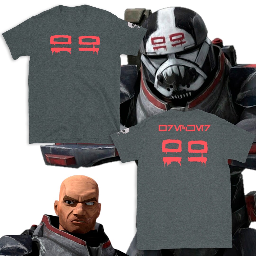 Wrecker Clone Force Bloody 99 Jersey Short-sleeve T-shirt - Etsy