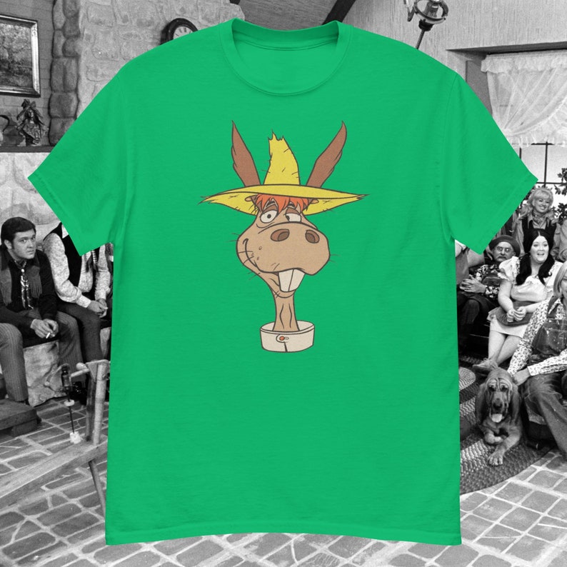 Hee Haw Donkey Vintage Screenprint Country Music Mascot Classic T-shirt ...