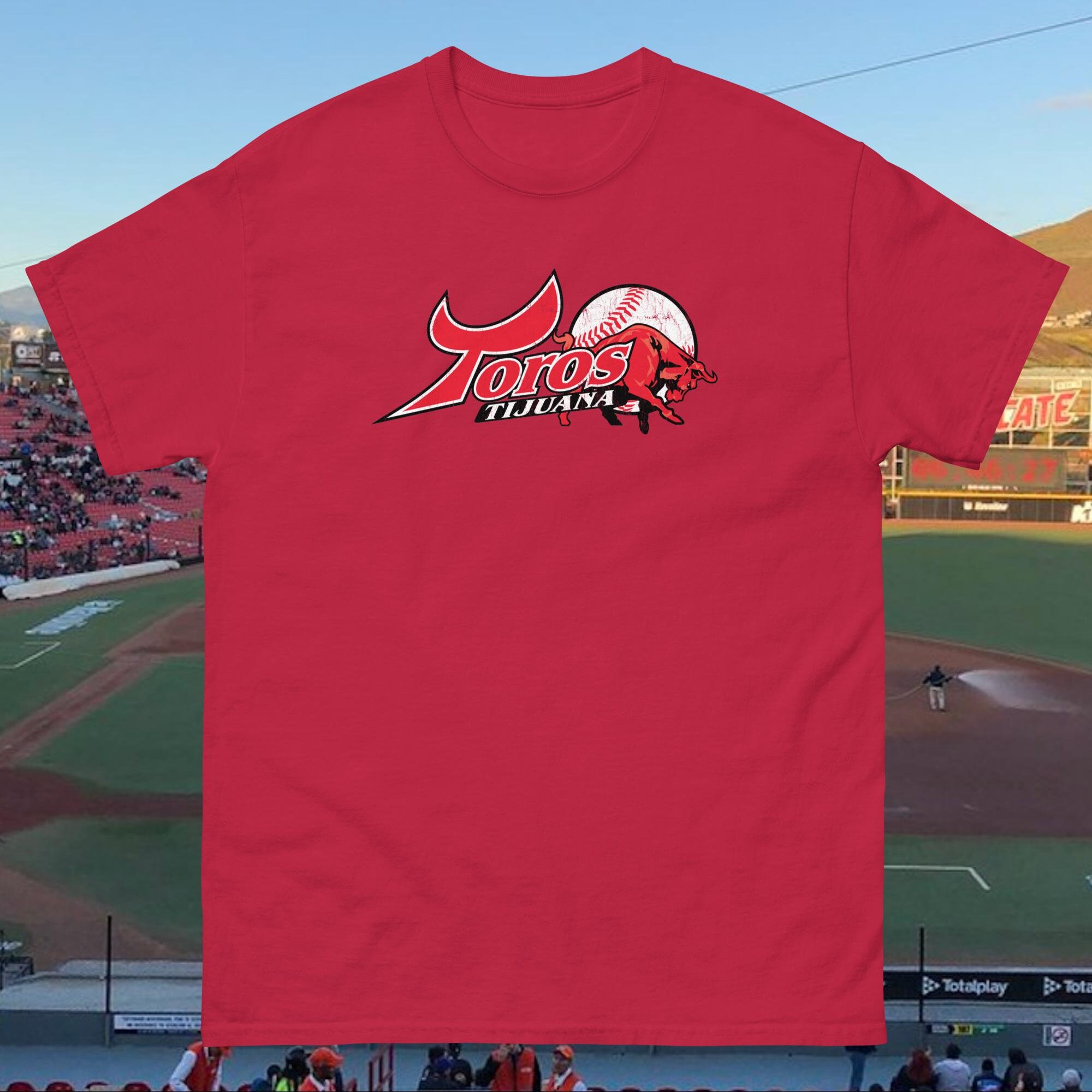 Toros De Tijuana Baseball Logo Distressed Classic T-shirt - Etsy