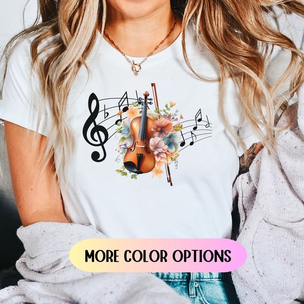 Violin T Shirt - Etsy
