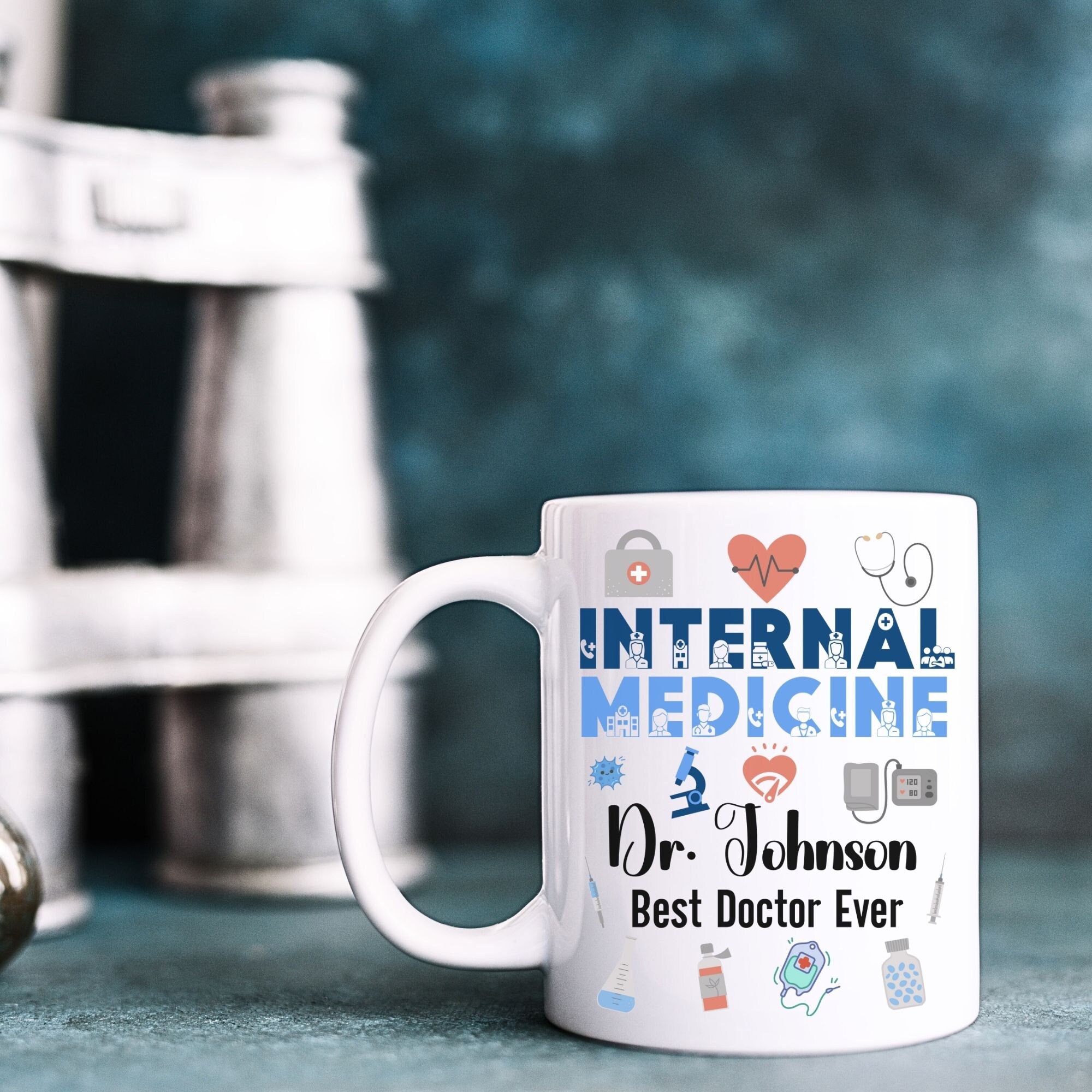 Internal Medicine Personalized Doctor Mug Doctor Coffee Mug - Etsy