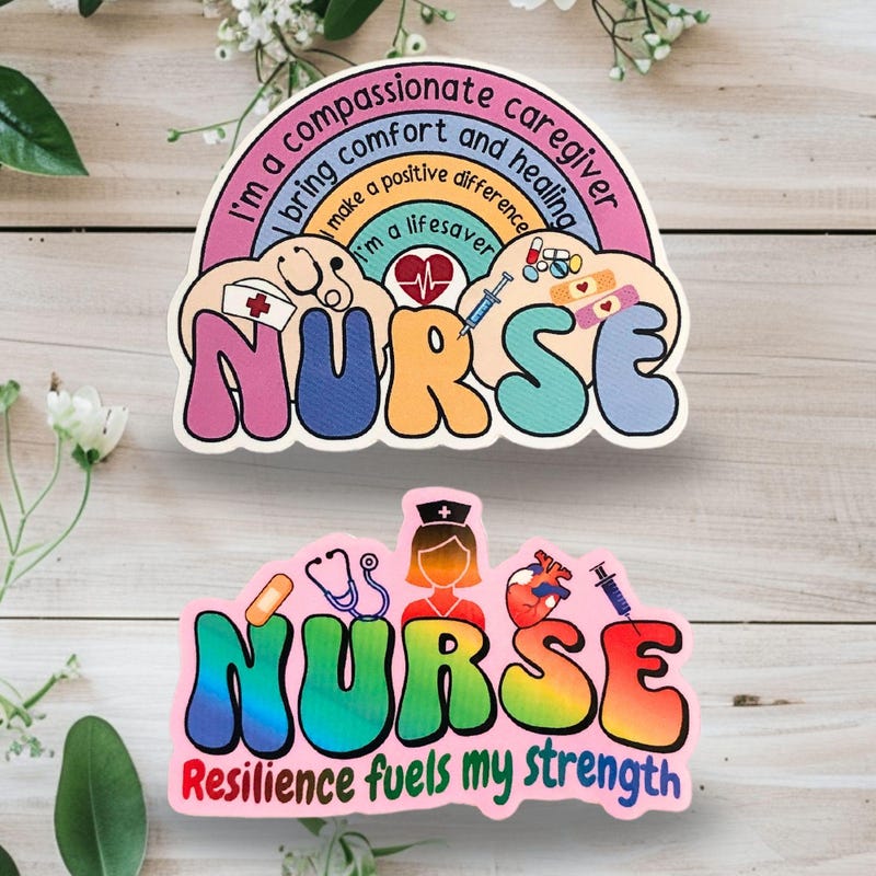 Nurse Sticker - Etsy