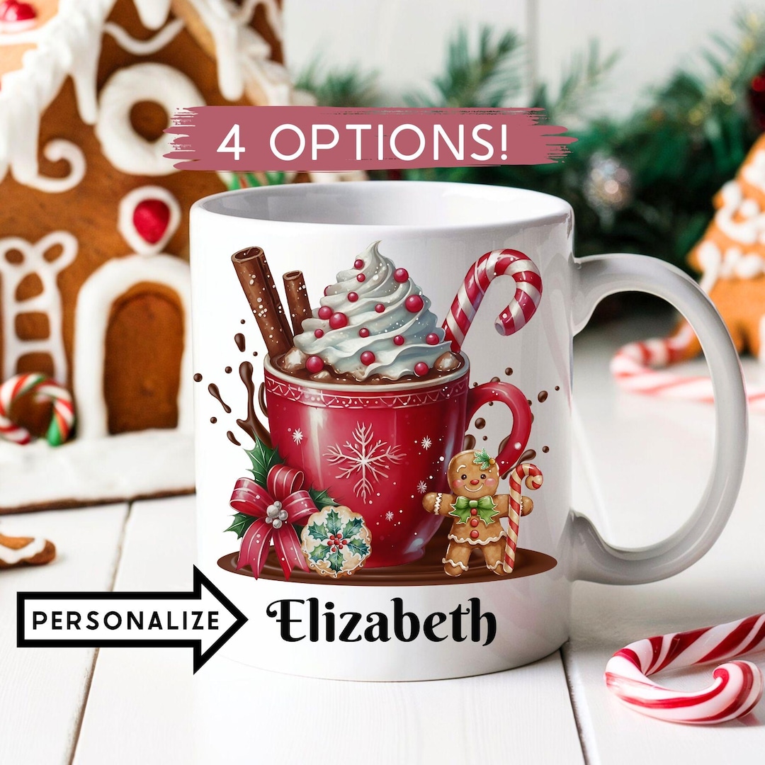 Personalized Hot Cocoa Mugs for Kids Hot Chocolate Mug Personalized ...