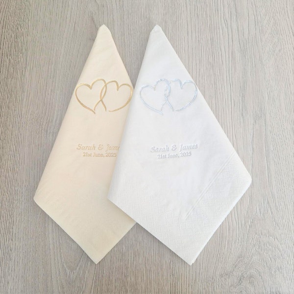 Personalised Serviettes - Etsy UK