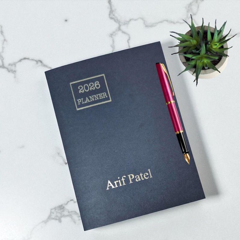 Personalised 2026 Diaries - Etsy UK