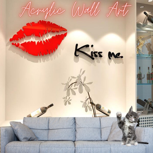 Acrylic Lips Mirror - Etsy