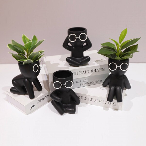 Face Planter With Glasses - Etsy