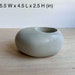 Concrete Minimalist Planter, Slanted Pot, Table Centerpiece ...