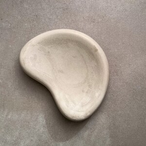 Chunky Pebble Tray, Bean Trinket Tray, Asymmetrical Tray, Oblong Dish ...