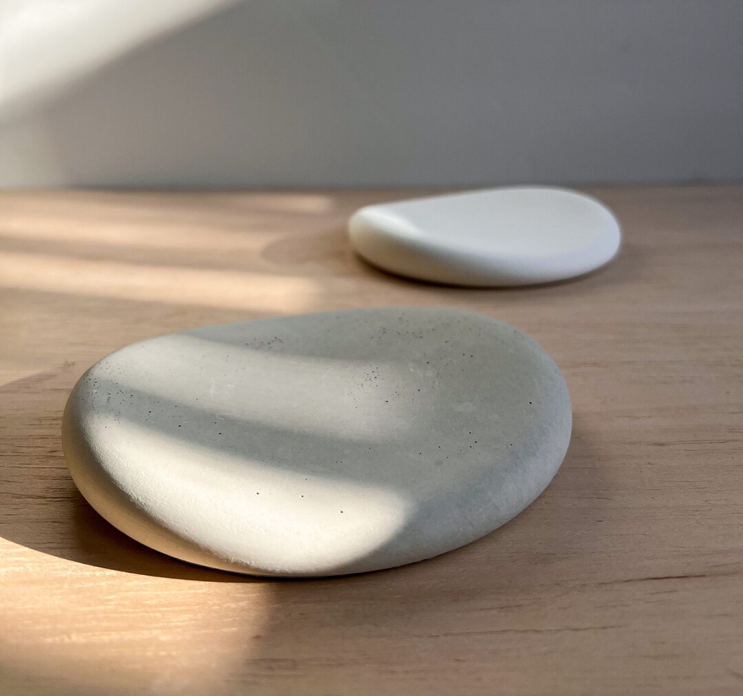 Pebble Tray Nordic Tray Oblong Dish Jewlery Display - Etsy