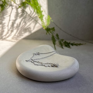 Chunky Pebble Tray, Bean Trinket Tray, Asymmetrical Tray, Oblong Dish ...